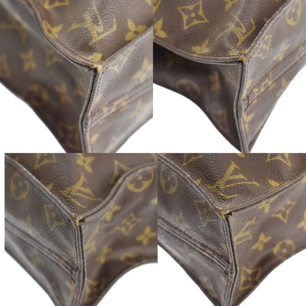 Authentic Louis Vuitton Logo Sac Plat Hand Tote Bag M… - Gem